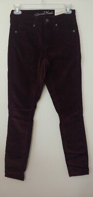 New Universal Thread Pants Jeans high rise skinny Size 00/24R NWT | eBay
