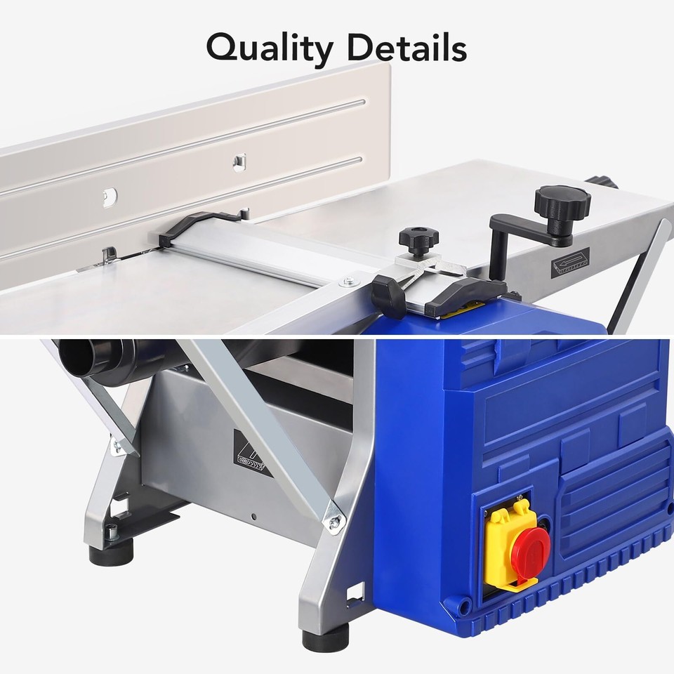 Portable Power Benchtop Planer Versatile Thickness Planer for Wood ...