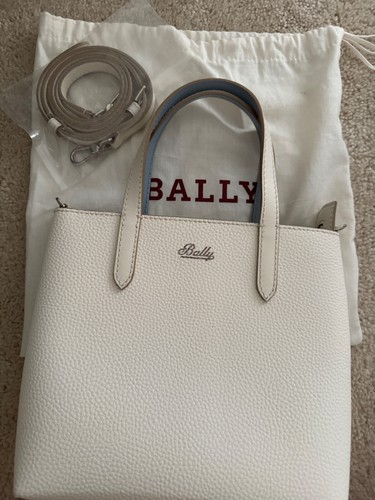 Bally white cross body bag or hand carry | eBay