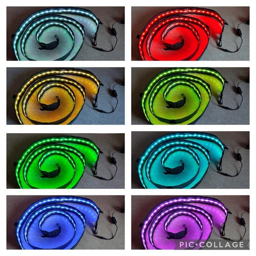 2 x USB power Flexible 3m LED Camping Strip Light + 12V USB Charger ...