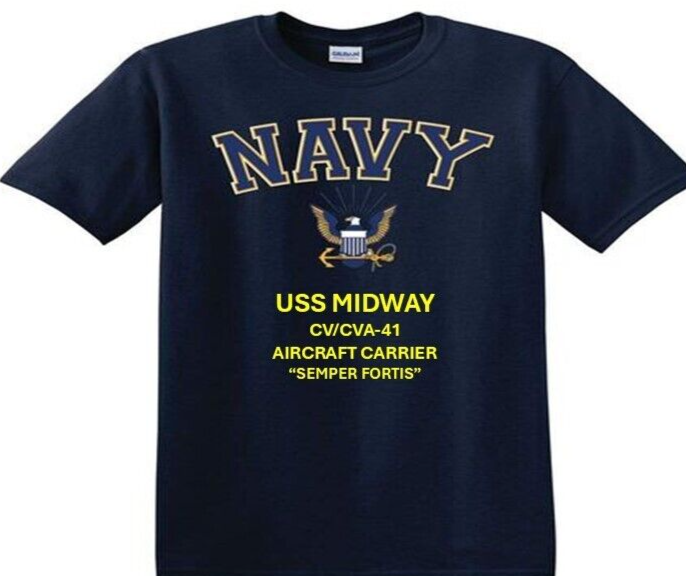 USS SHANGRI-LA *CV-38*CARRIER*EAGLE SHIRT. NAVY OFFICIALLY LICENSED | eBay