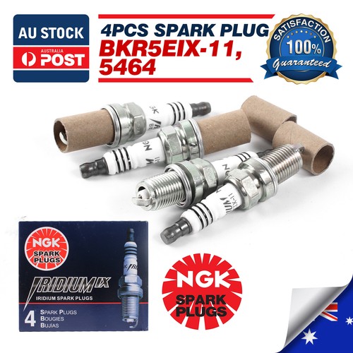 4X OEM NGK BKR5EIX-11 5464 Spark Plugs Iridium IX For Toyota Mitsubishi ...