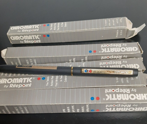 set of 5 Vintage Chromatic Pen by Ritepoint NIB | eBay