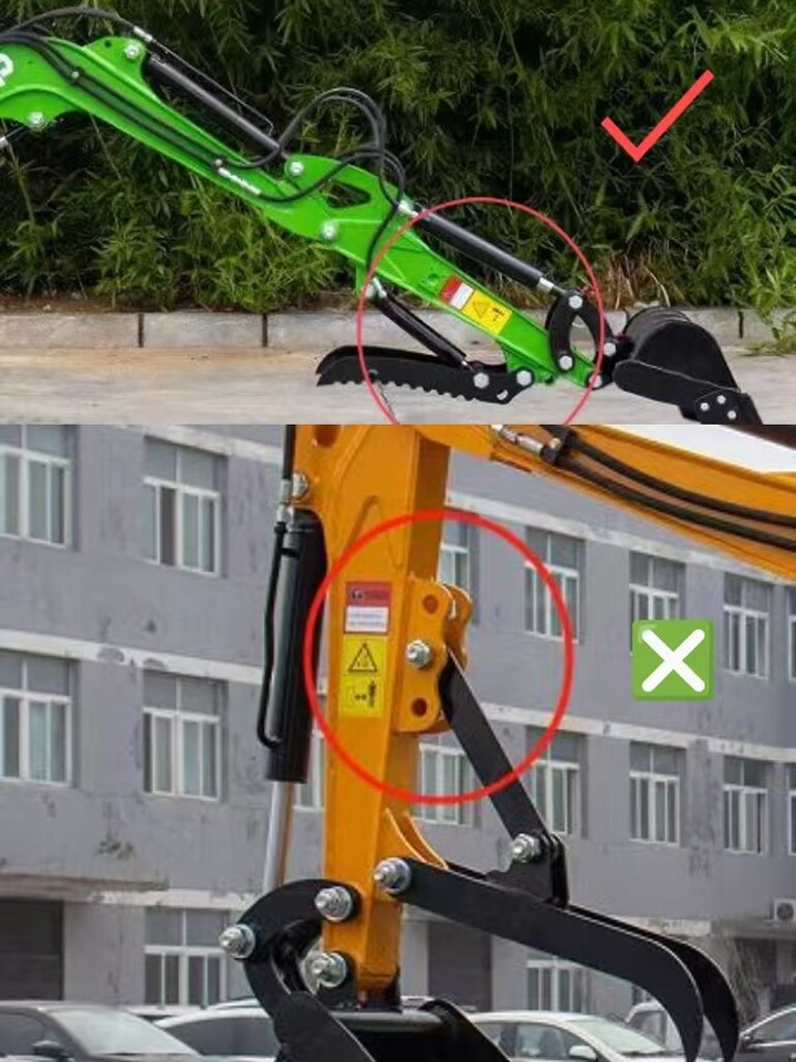 Fit For Mini Excavators Hydraulic Thumb Clip Small Digger Attachment ...