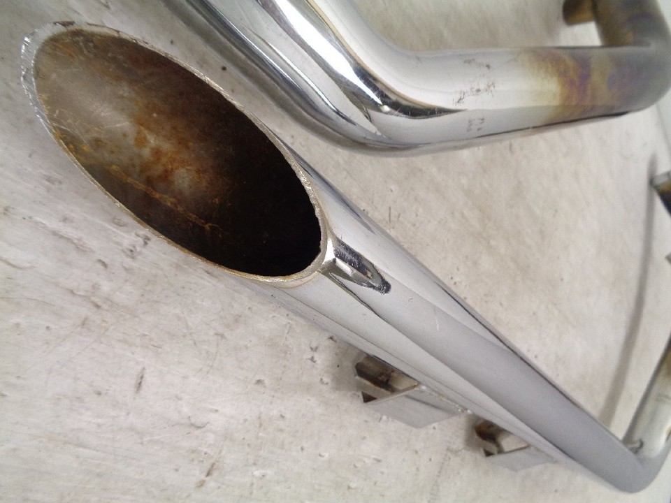 Xl1200 Xl883 Sportster 04-13 1.75 Inch Drag Slash Cut Exhaust muffler ...