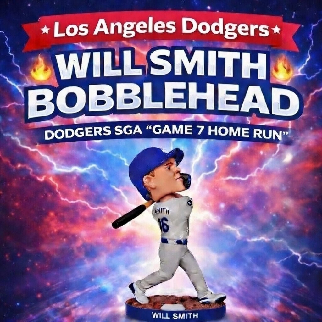 2026 Will Smith Game 7 Home Run LA Dodgers Bobblehead SGA | eBay