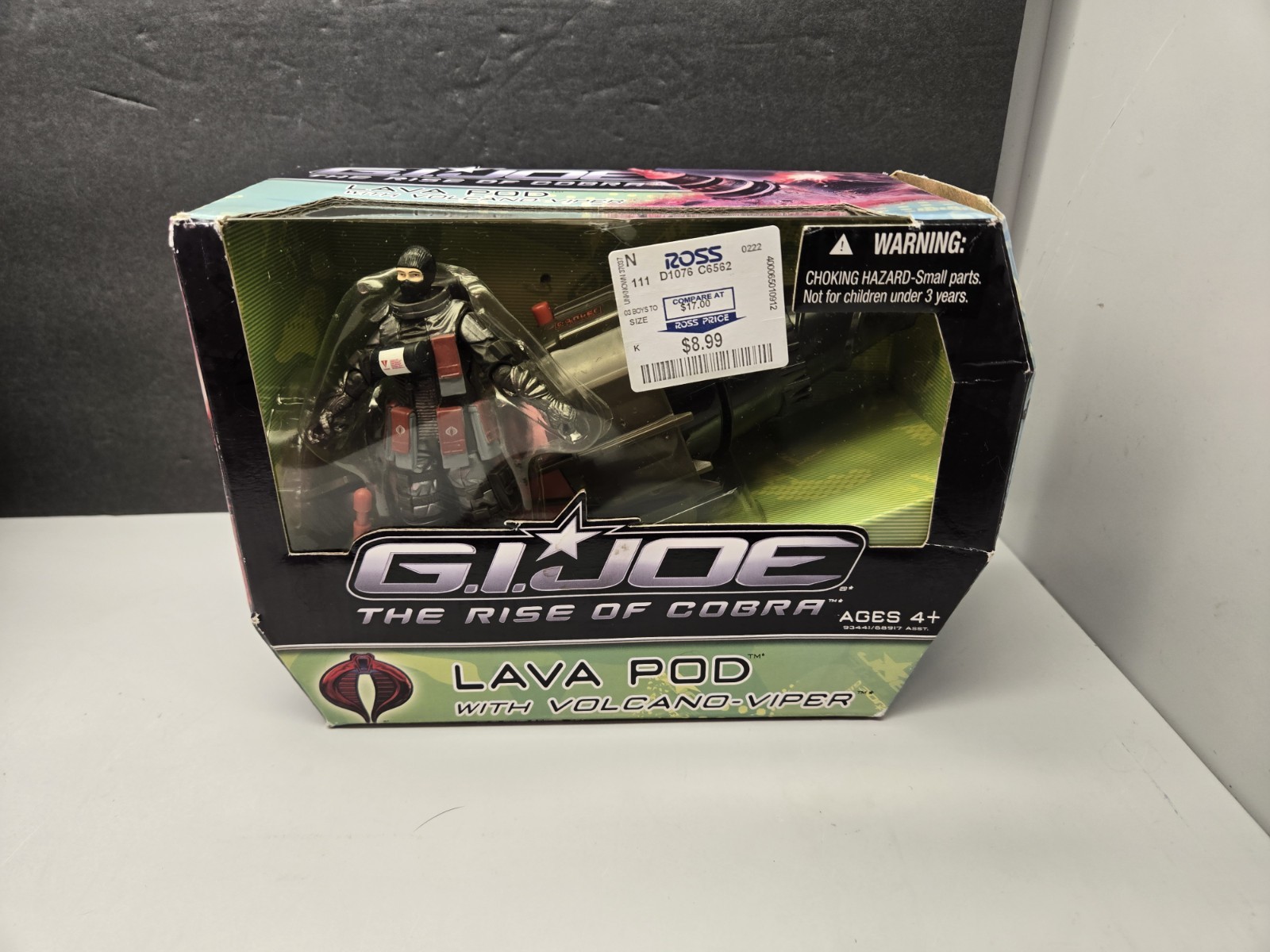 GI Joe The Rise Of Cobra Movie Lava Pod With Volcano Viper New | eBay