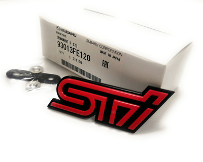 93013FE120 Genuine Front Grille Emblem Badge For Subaru Impreza STi WRX ...