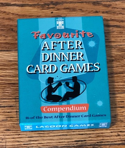 Favorite After Dinner Card Games Compendium by Lagoon Complete! | eBay