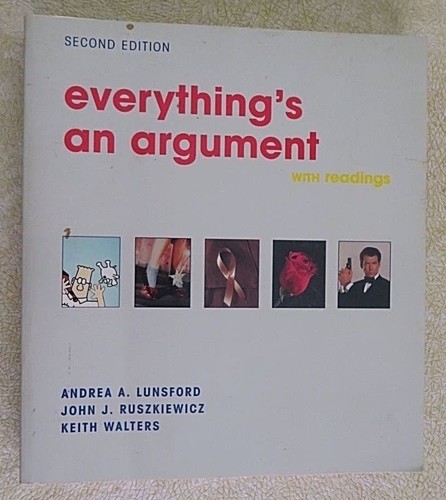 EVERYTHING'S AN ARGUMENT, WITH READINGS 9780312250348 | eBay