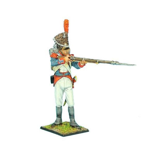 NAP0360 - Polish 1st Line Infantry Grenadier Standin - Napoleonic ...