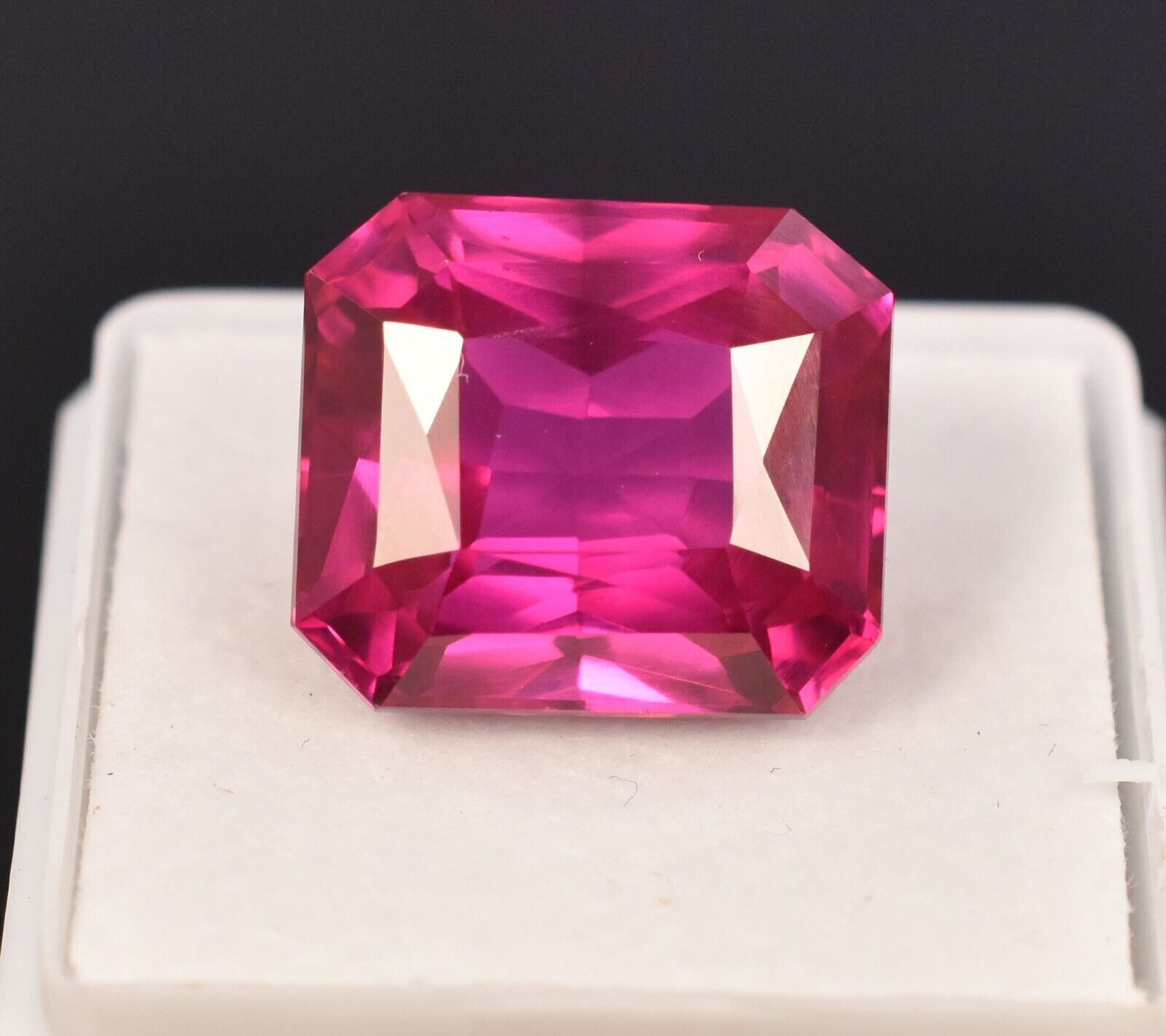 20.10 Ct Natural Mogok Pink Ruby 15x13 Flawless Radiant Cut Loose ...