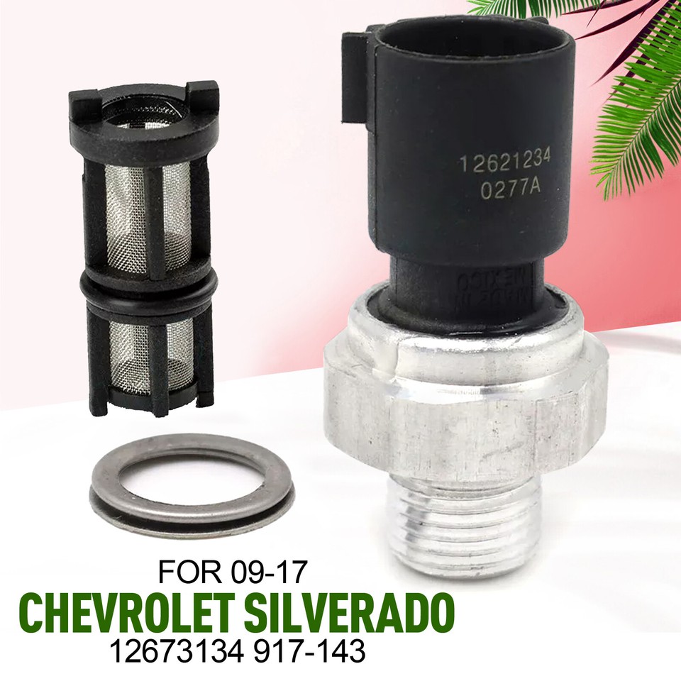 Oil Pressure Sensor 12673134 Fits 09-17 Chevrolet Silverado With Filter ...