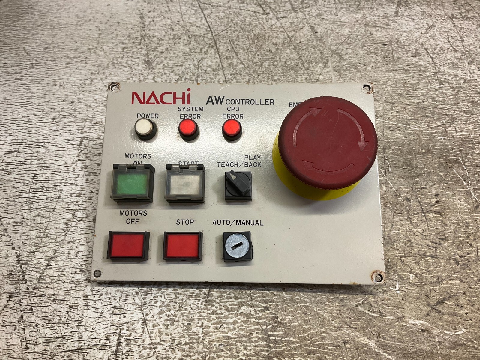 Nachi A22-01 Emergency Stop AW Controller A2201 (TSC) | eBay
