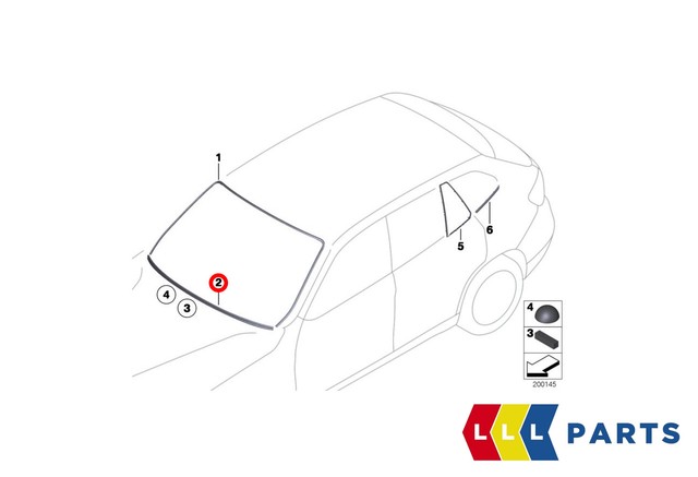 Genuine BMW X1 Lower Windscreen Trim 51317133291 for sale online | eBay