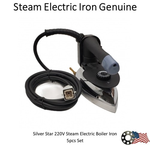 Silver Star Steam Electric Boiler Iron 220V 5pcs Set | eBay