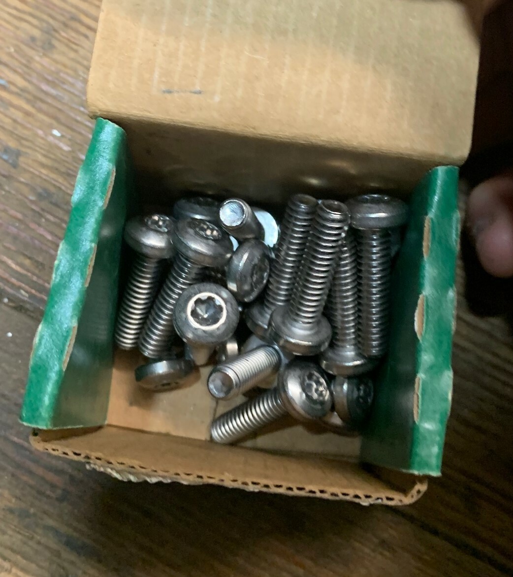 CAMCAR BOLTS 1/4-20 X 1 TX PLUS PH MS S/S BOX OF 23 NEW IN BOX | eBay