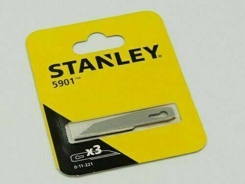 Stanley Tools STA111221 5901 Knife Blades Straight Pack of 50 for sale ...