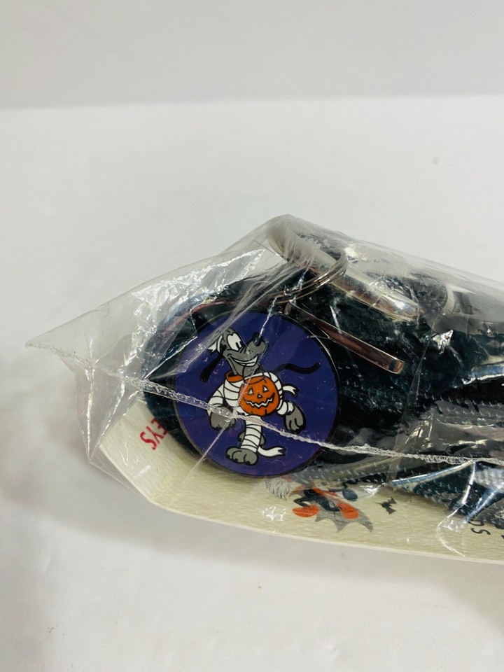 DISNEY Harveys Halloween Mickey & Friends Pluto Dog Collar Size S/M | eBay
