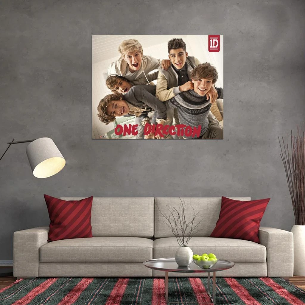 One Direction Poster On Wall