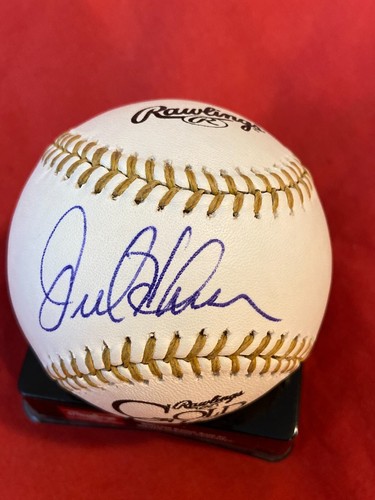 OREL HERSHISER AUTOGRAPHED SIGNED GOLD GLOVE BASEBALL LOS ANGELES ...