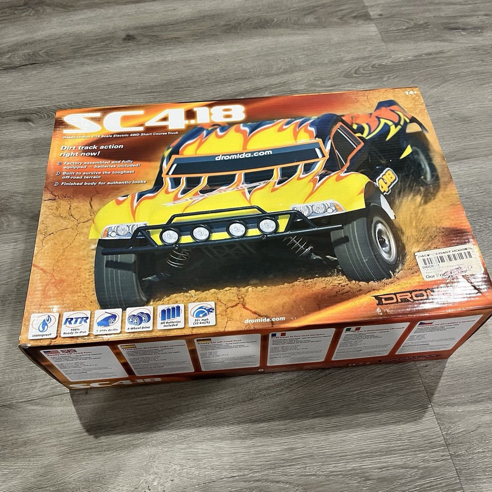 Dromida SC4.18 1/18 RC Short Course Truck 4x4 Alloy DriveTrain Kit ...