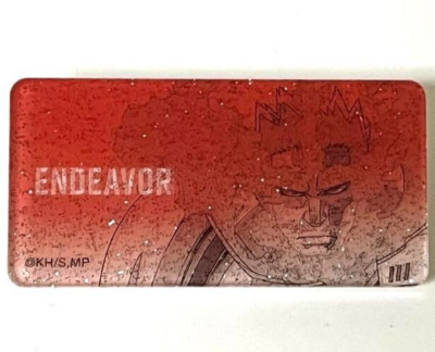 My Hero Academia UA Pearl Acrylic Name Plate Badge Button Endeavor MHA ...