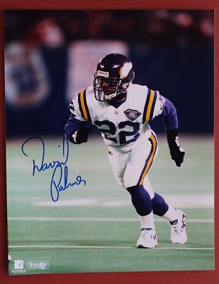 DAVID PALMER MINNESOTA VIKINGS SINNED 8X10 PHOTO - ALABAMA FOOTBALL ...