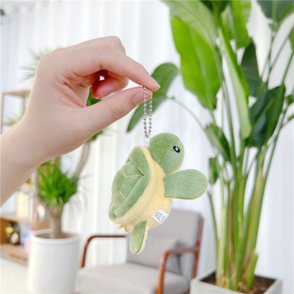10cm Sea Turtle Plush Toy Plush Toy Key Ring Children's Doll ...