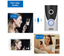 1080P Video Doorbell Wireless Camera WiFi Smart Door Intercom Bell ...