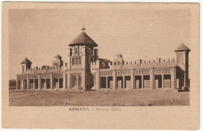 ASMARA - ERITREA - COLONIE ITALIANE - CHIESA COFTA -89382- | eBay