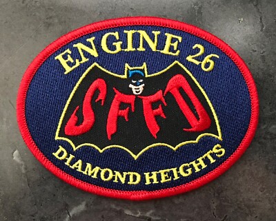 San Francisco Fire Department SFFD Patch Station 26 Diamond Heights ...