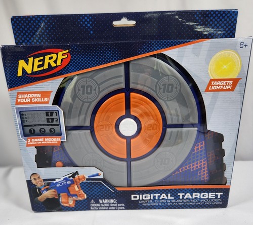 NERF Digital Target Interactive Scoreboard with Sounds Lights | eBay