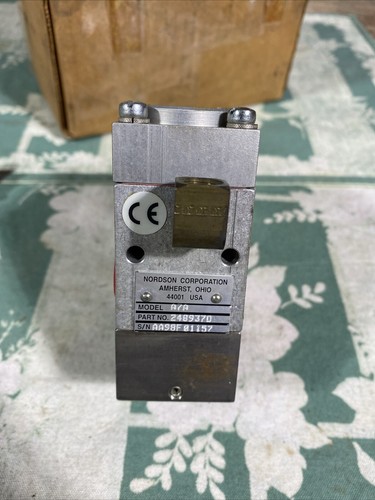 NORDSON 248937D SPRAY GUN VALVE | NORDSON A7A SPRAY GUN VALVE S/N ...