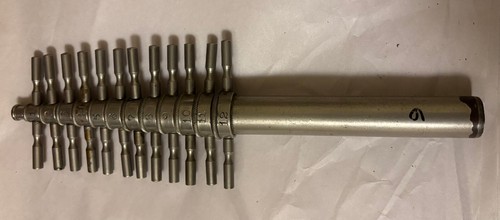 Vintage Laboratory Cork Borer Set, Set of 12 Sizes - Numbered Free ...