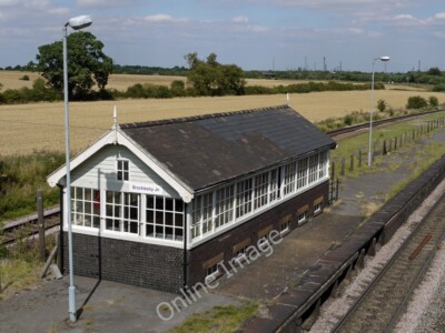 Photo 6x4 Brocklesby Station Signal Box Ulceby/TA1014 "Signal box ...