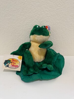 Bass Pro Shops Talking Frog on Lily Pad Plush | Croaks & Ribbits – TRY ...