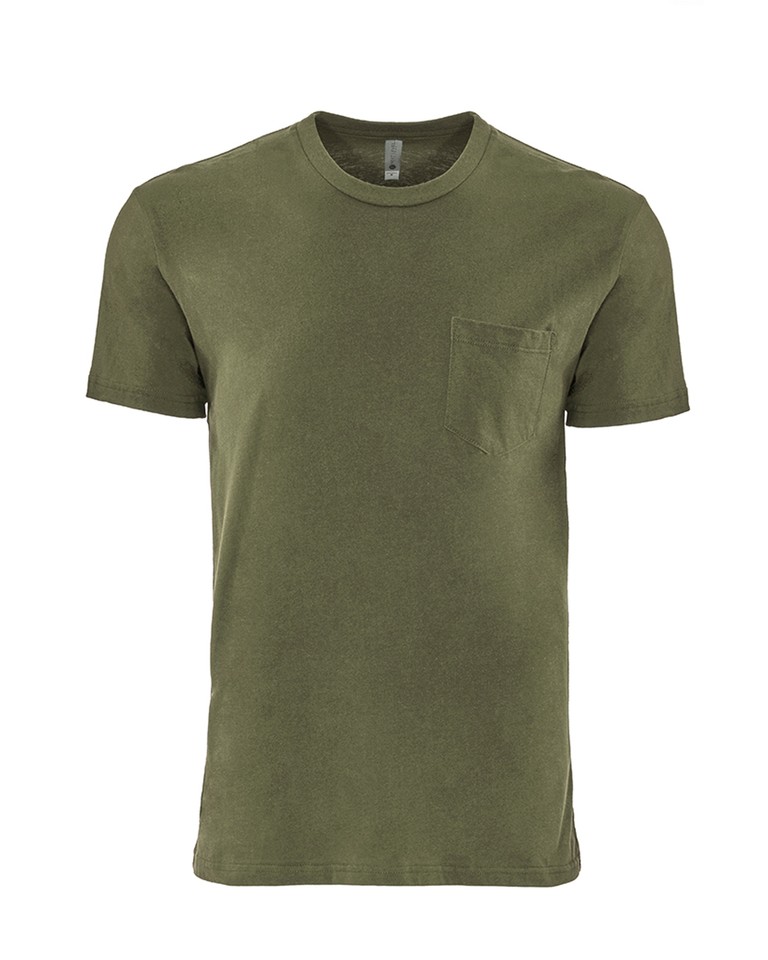 NL202 Next Level Apparel 3605 Unisex Short Sleeve Cotton Pocket Stylish ...