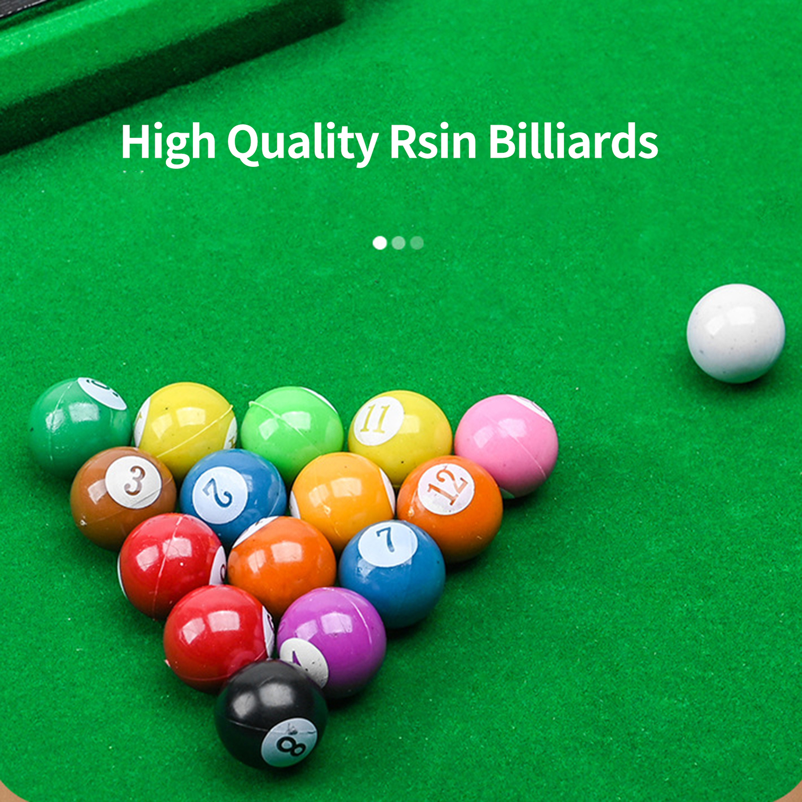 1 Set Mini Billiards Fine Workmanship Parent-child Interaction Board ...