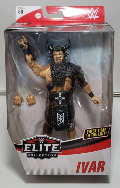 2020 WWE WWF Mattel Ivar Viking Raider Elite Series 80 Wrestling Figure ...
