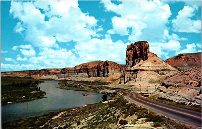 Toll Gate and the Palisades Wyoming Postcard | eBay