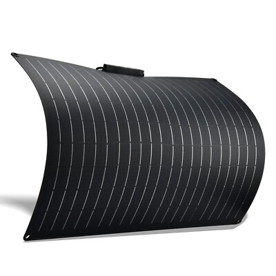 50W ETFE Flexible Solar Panel 12V 50 Watt Mono Flexible Highly Caravan ...