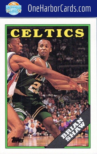 1992-93 Topps Archives Boston Celtics #111 Brian Shaw | eBay