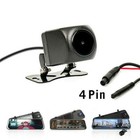 2.5mm 4Pin Plug Rear View Backup Camera 6M Cable Kit 12V For Car DVR ...