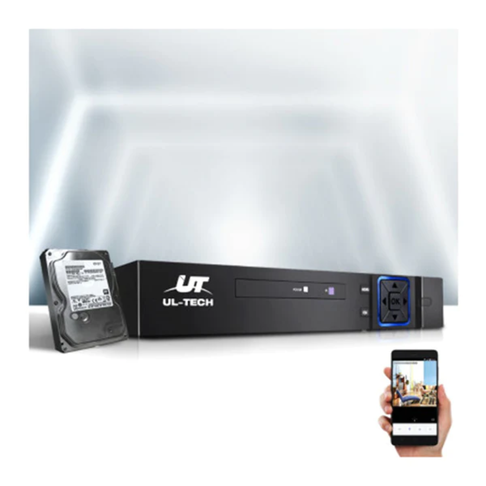 Dvr Recorder Cctv Security Camera System 8Ch 1080P 5In1 4Tb | eBay ...