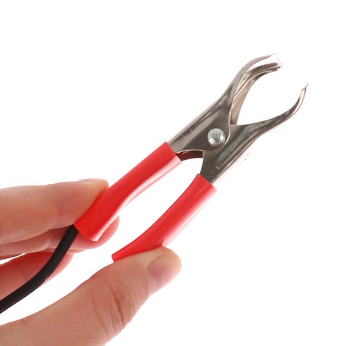 12 Volt Battery Terminal Clip-on Power Socket Adapter Plug Car Boat Van ...