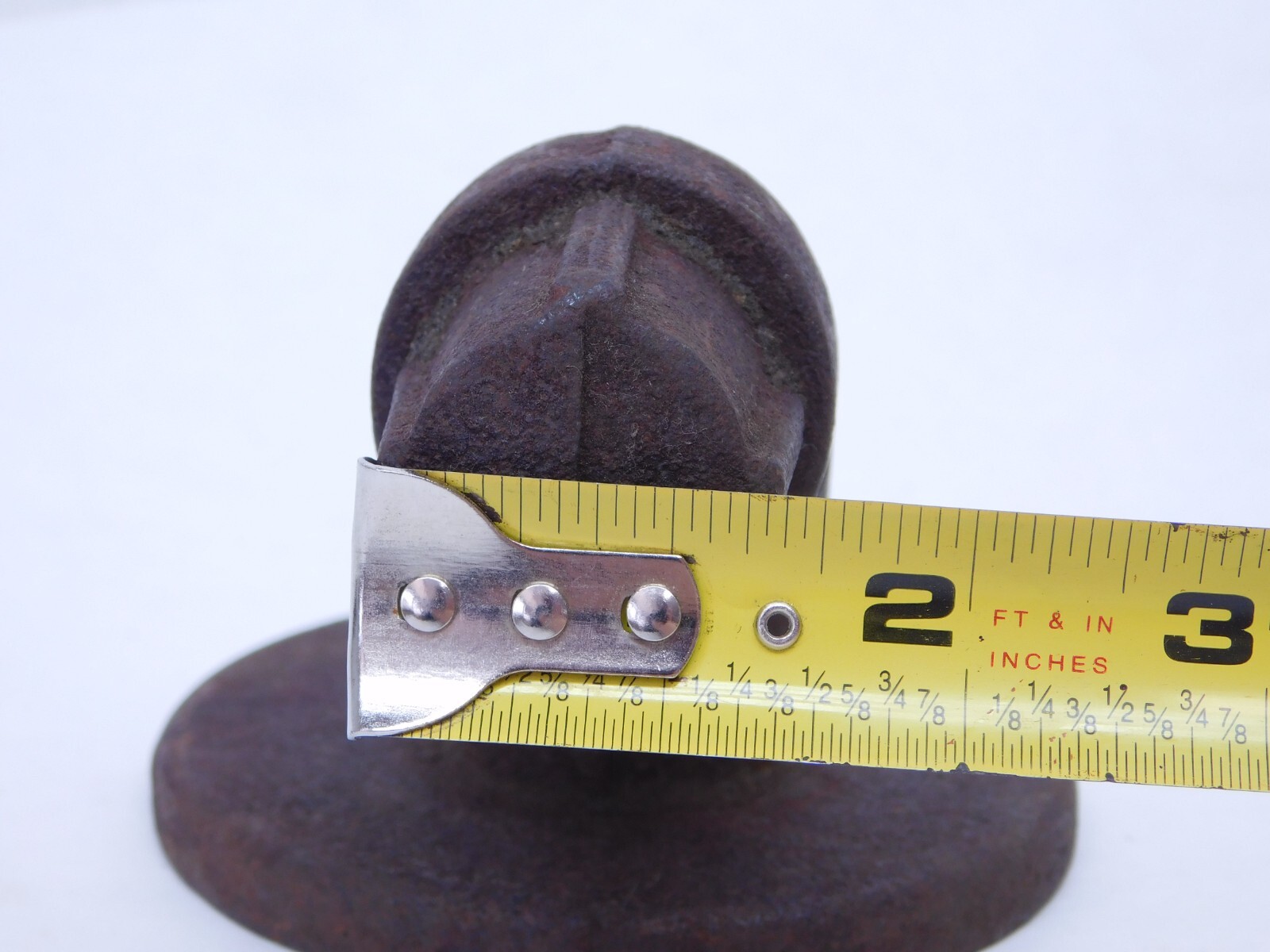 Vintage Solid Cast Iron PIPE HANDRAIL Hanger Bracket Mount Elbow 90 ...