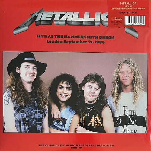 Metallica - Live At The Hammersmith Odeon - Vinyl LP 33T Neuf sous ...