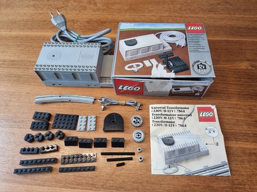 LEGO 12V 7864 transformer original packaging / transformer + box (7740 ...