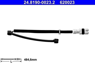 ATE Brake Pad Wear Warning Contact Disc Brake For PORSCHE 911 Targa ...